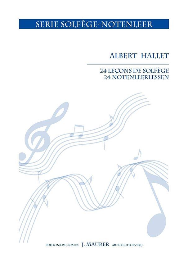 24 leçons de solfège en cléfs de sol et de fa di A. Hallet » Teoria ...