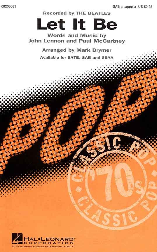 Let It Be (The Beatles) » Spartiti per coro misto - 08203083